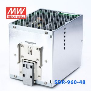 SDR-960-48 960W 48V20A高效率高功率因素单路输出DIN导轨安装明纬开关电源_明纬