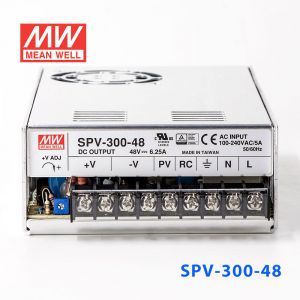 SPV-300-48 300W 48V 6.25A单路输出电压可调PFC明纬开关电源_明纬