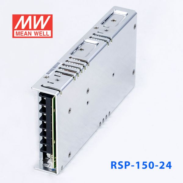 RSP-150-24 150W 24V6.3A单路输出低厚度带功率因素校正CCC认证明纬开关电源_明纬